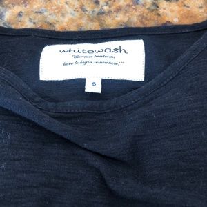 Whitewash | Tops | Whitewash Black Top | Poshmark